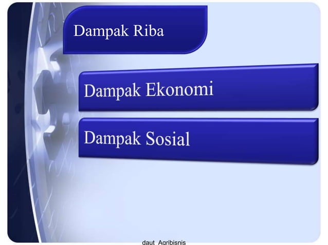 Riba vs Bunga | PPTX