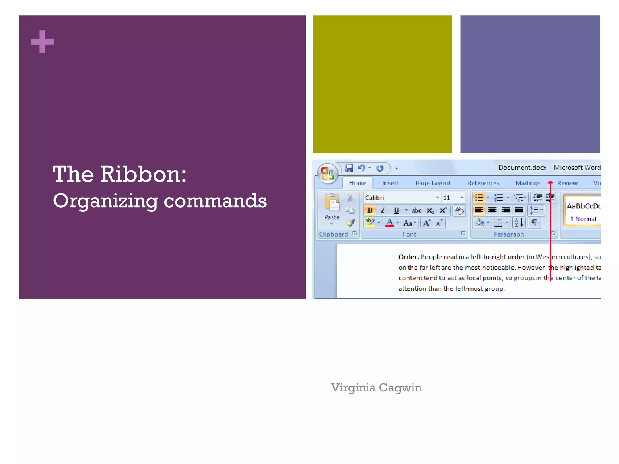 Working with Microsoft Ribbon | PPT