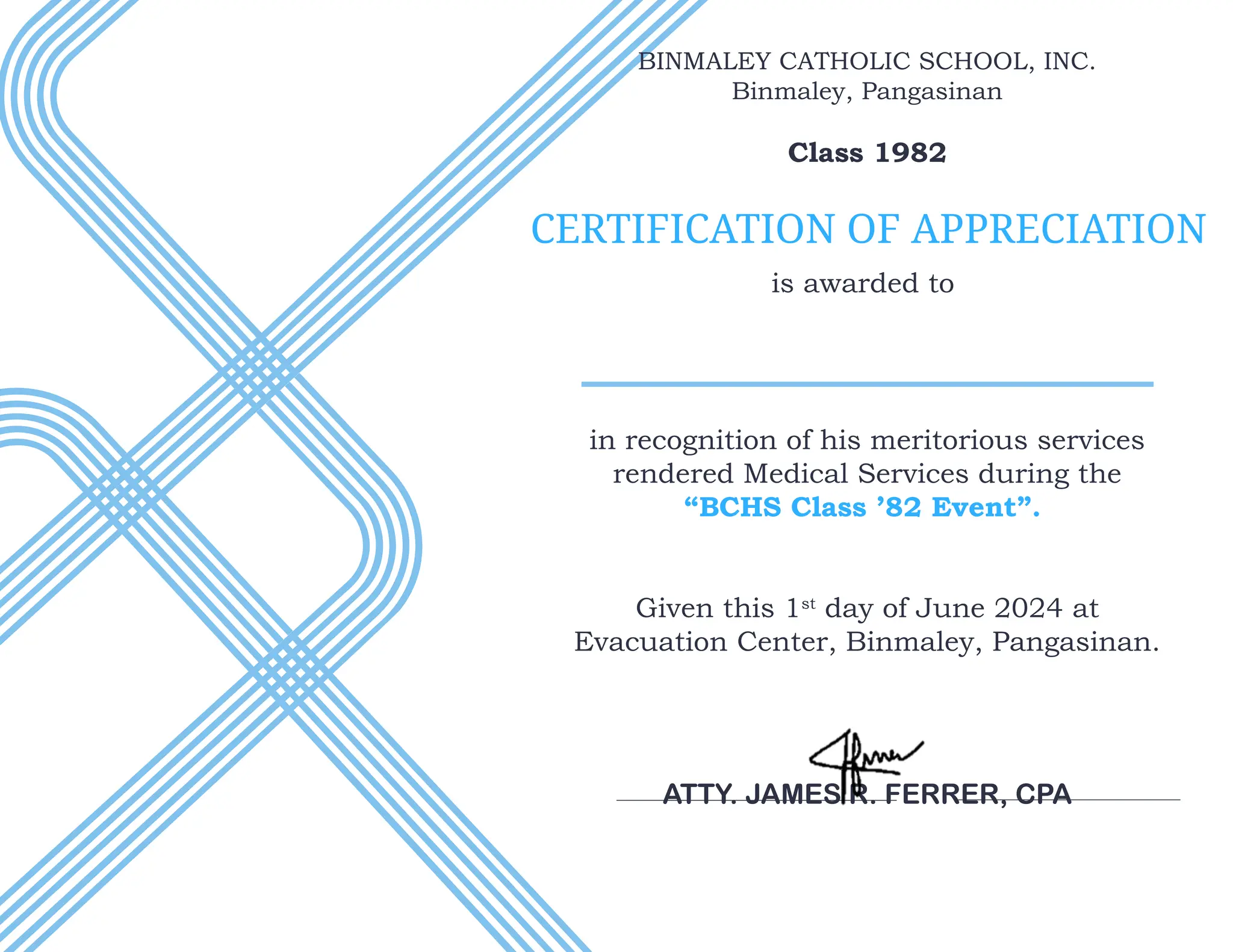 Sample Ribbon Certificate of Completion.pptx