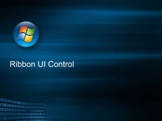 Overview of WPF in light of Ribbon UI Control | PPT