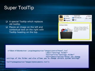 Overview of WPF in light of Ribbon UI Control | PPT