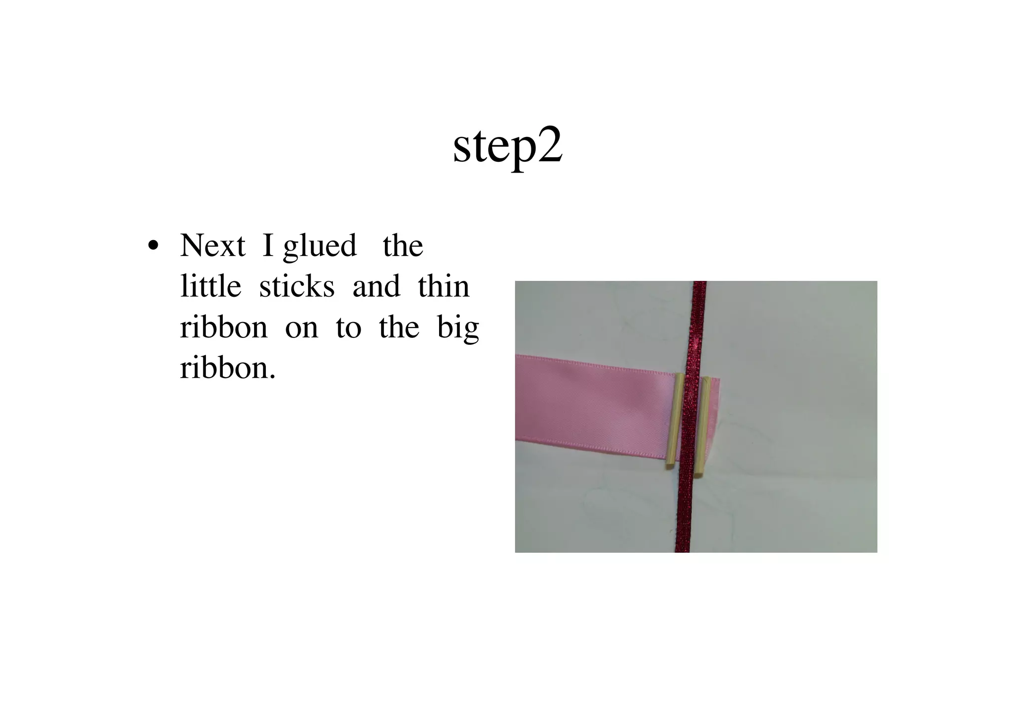 Ribbon sticks | PDF