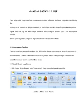Ribbon tab insert | DOCX