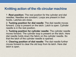 Rib circular knitting mc | PPTX