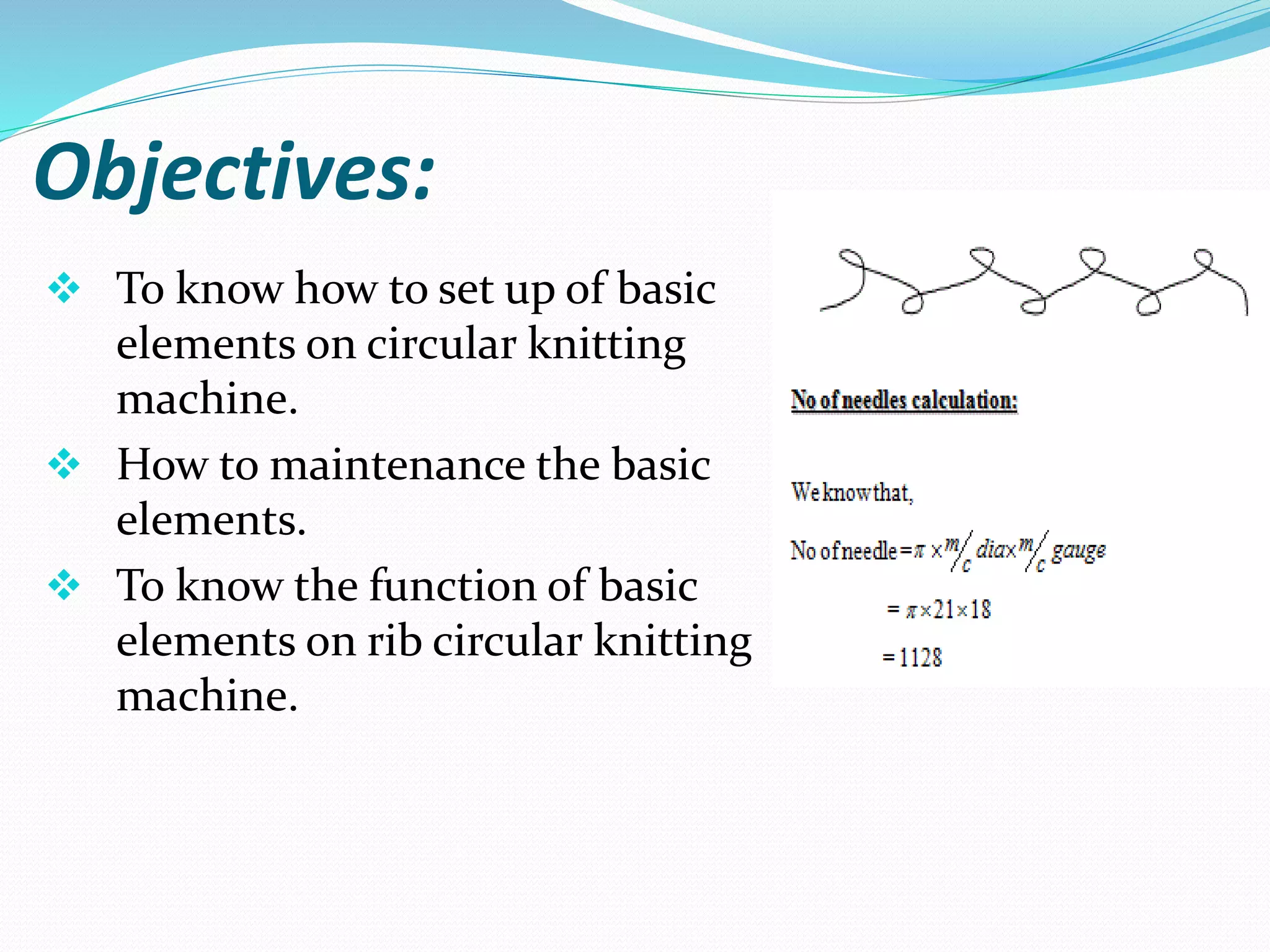 Rib circular knitting Machine | PPTX