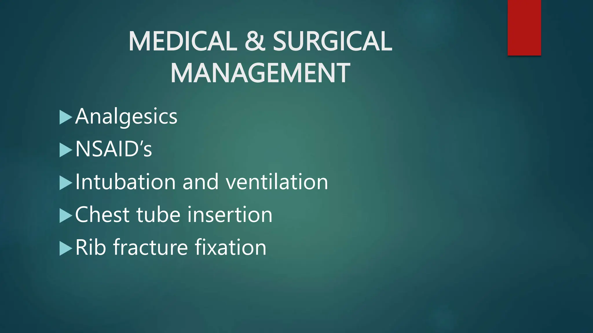 Rib Fractures, Flail Chest & Stove In Chest | PPTX
