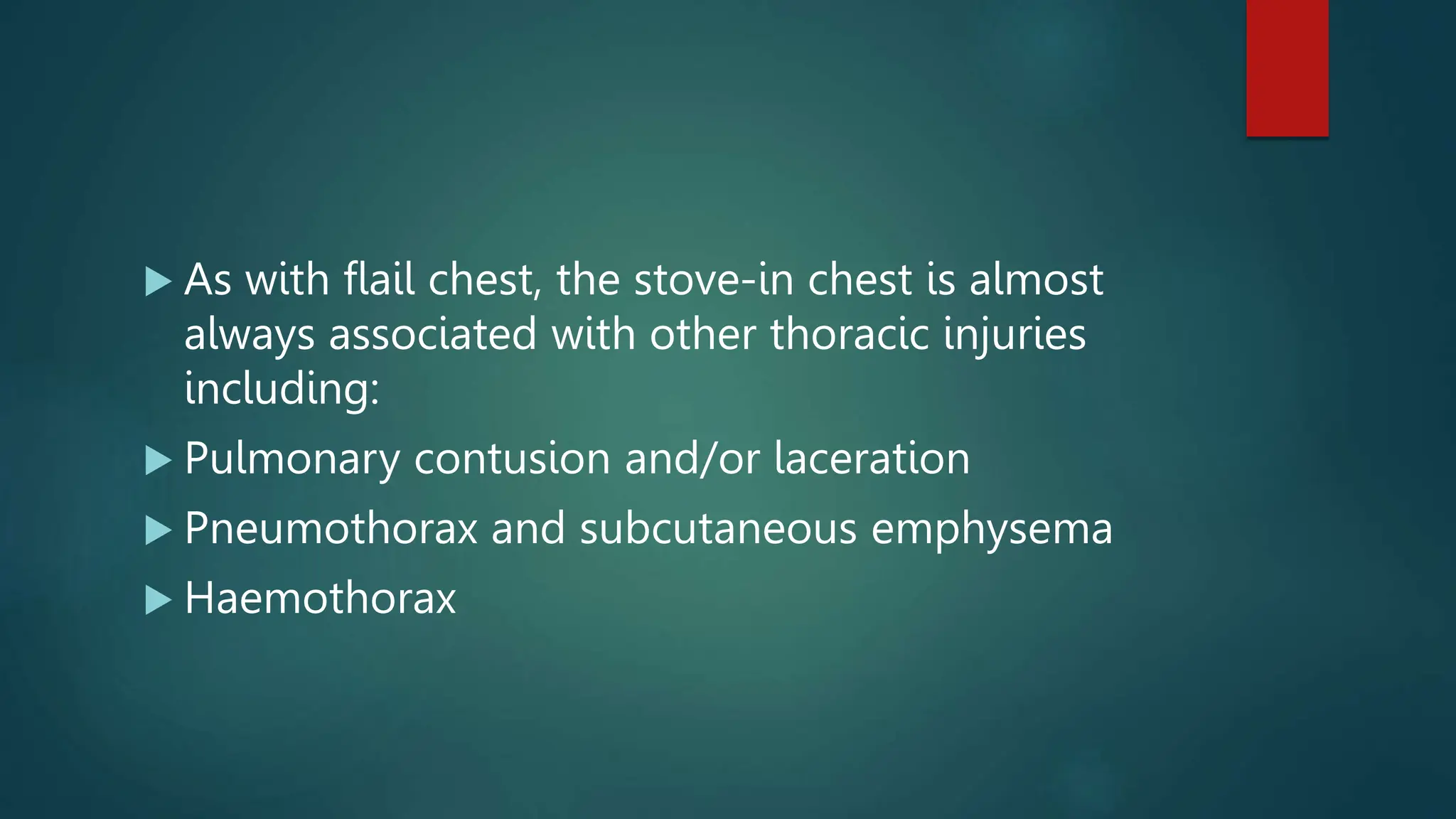 Rib Fractures, Flail Chest & Stove In Chest | PPTX