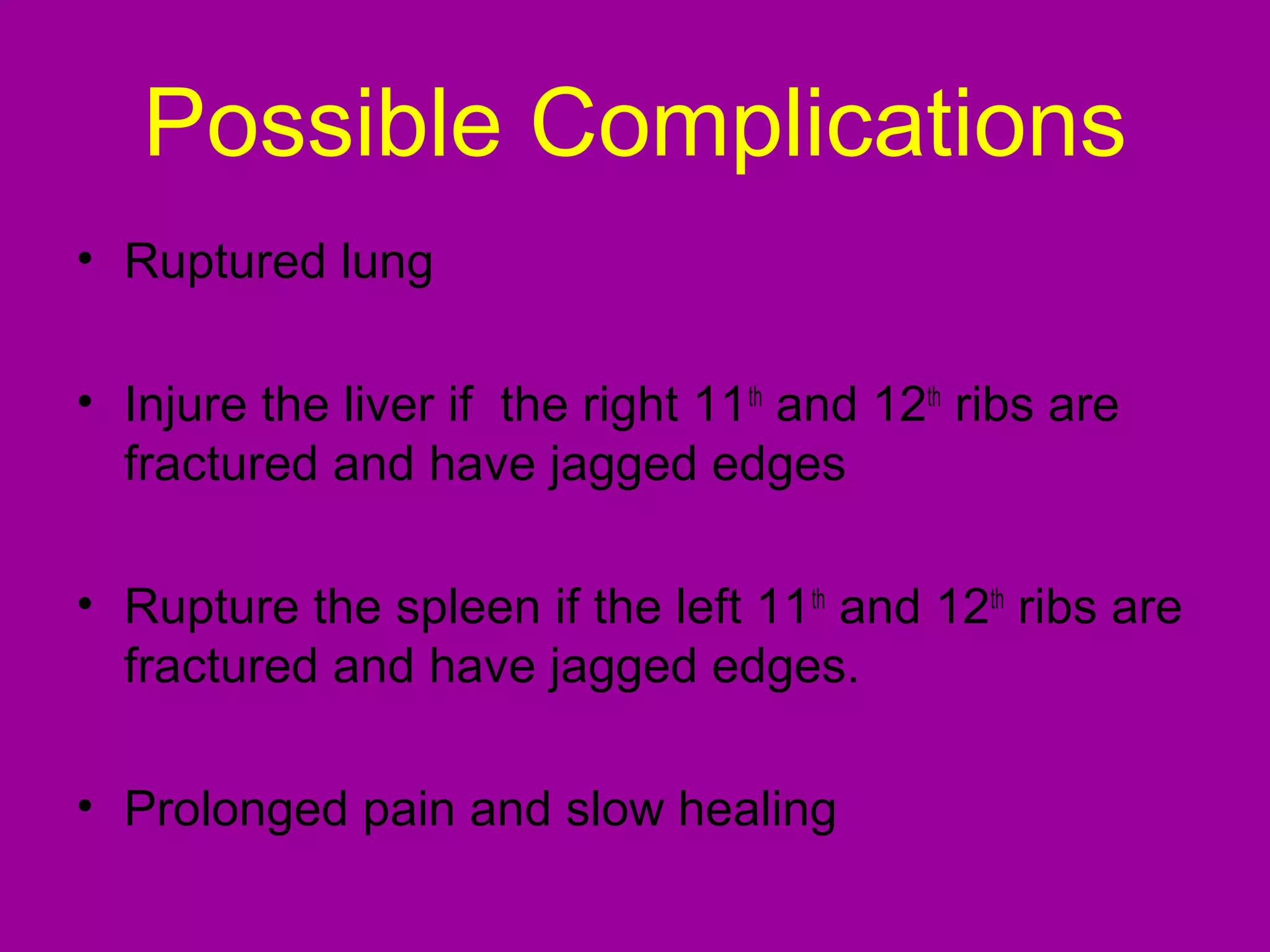 Rib fractures | PPT