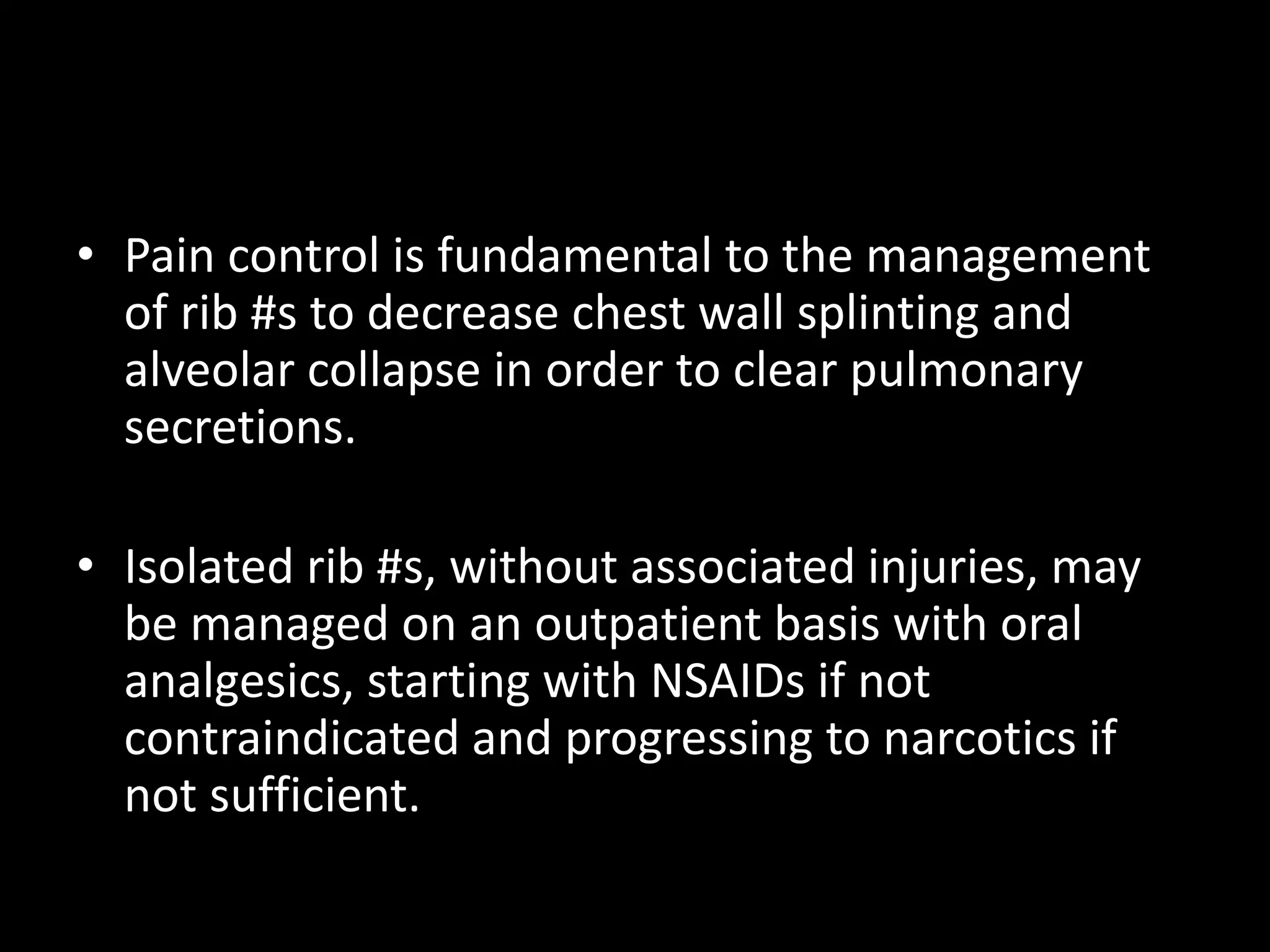 Rib fractures dnbid 2016 | PPTX
