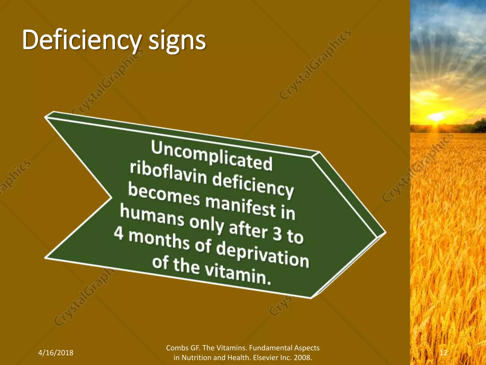 Riboflavin deficiency and toxicity | PPSX