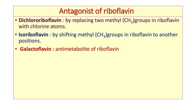 Riboflavin,flavoproteins and their clinical applications | PDF