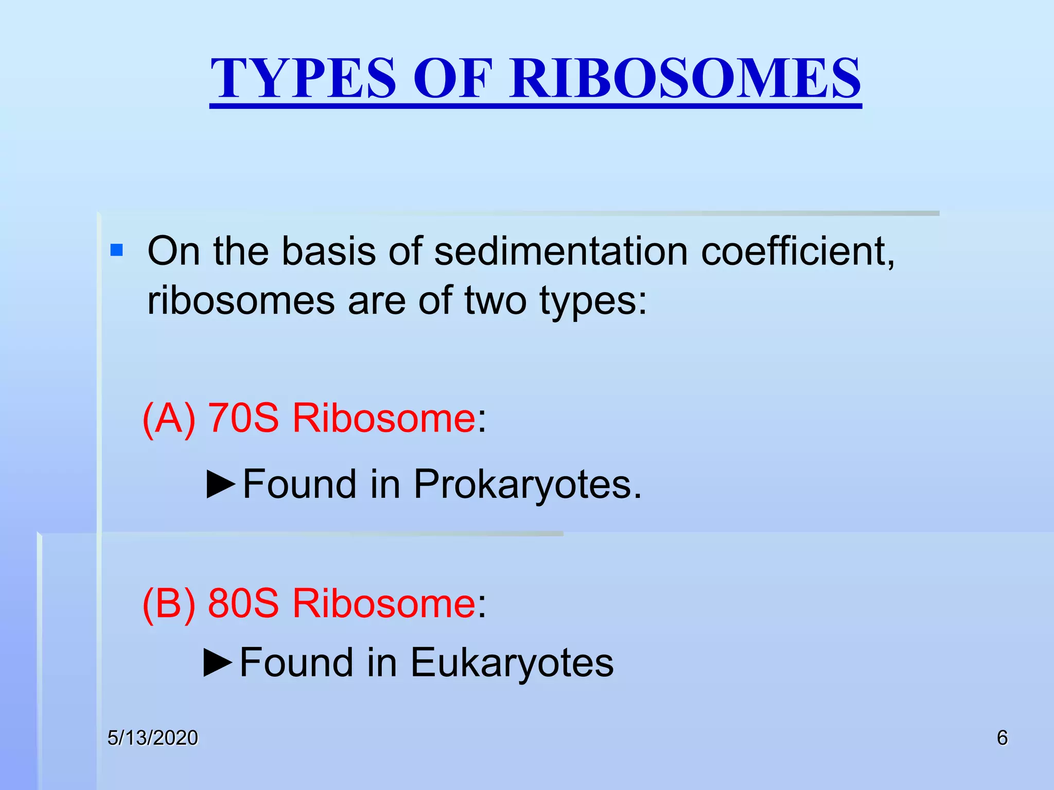 Ribosome by kk sahu sir | PPT