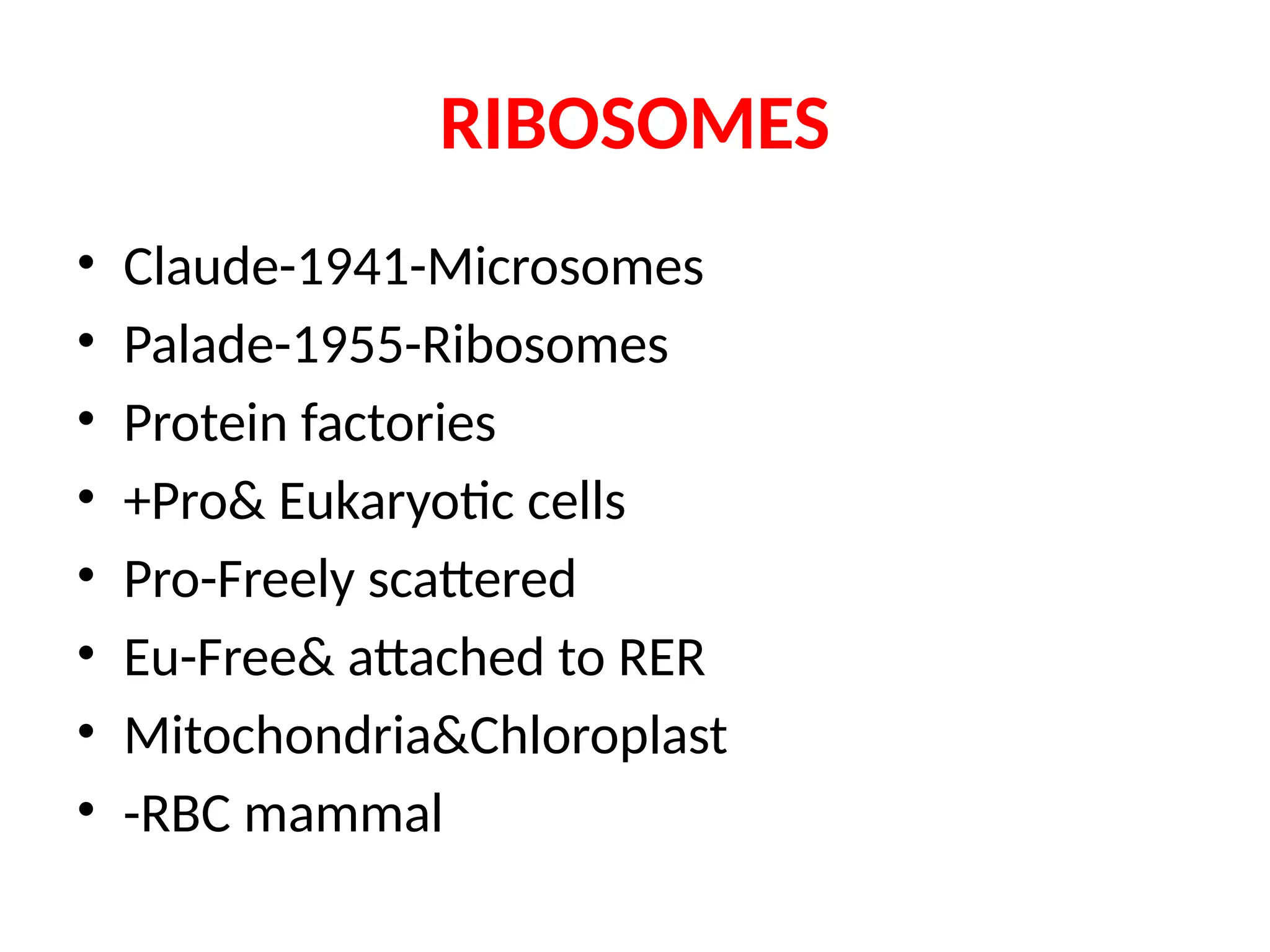STRUCTURE,TYPES AND FUNCTIONS OF RIBOSOMES | PPTX