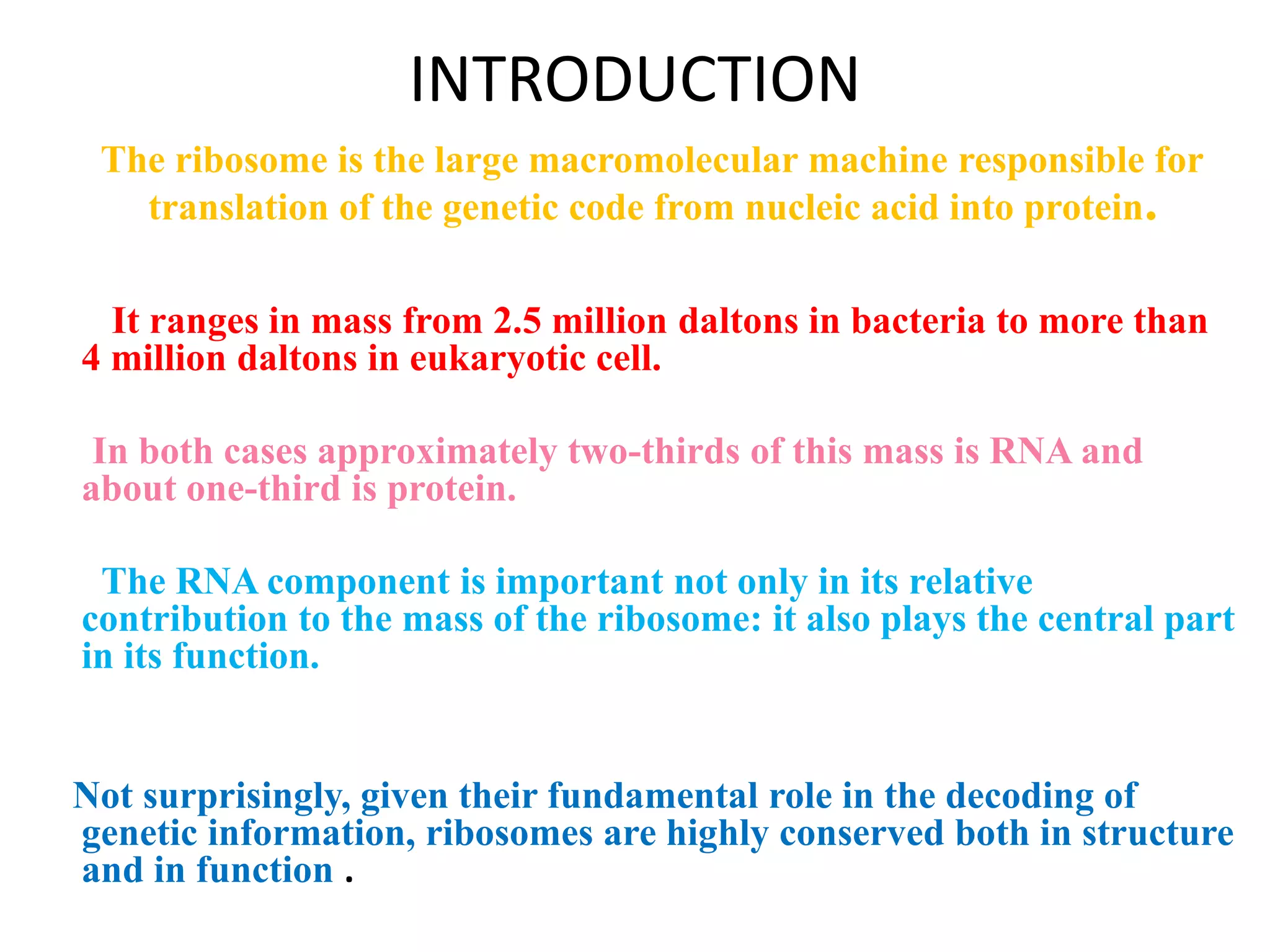 Ribosomes and extra cellular matrix | PPTX