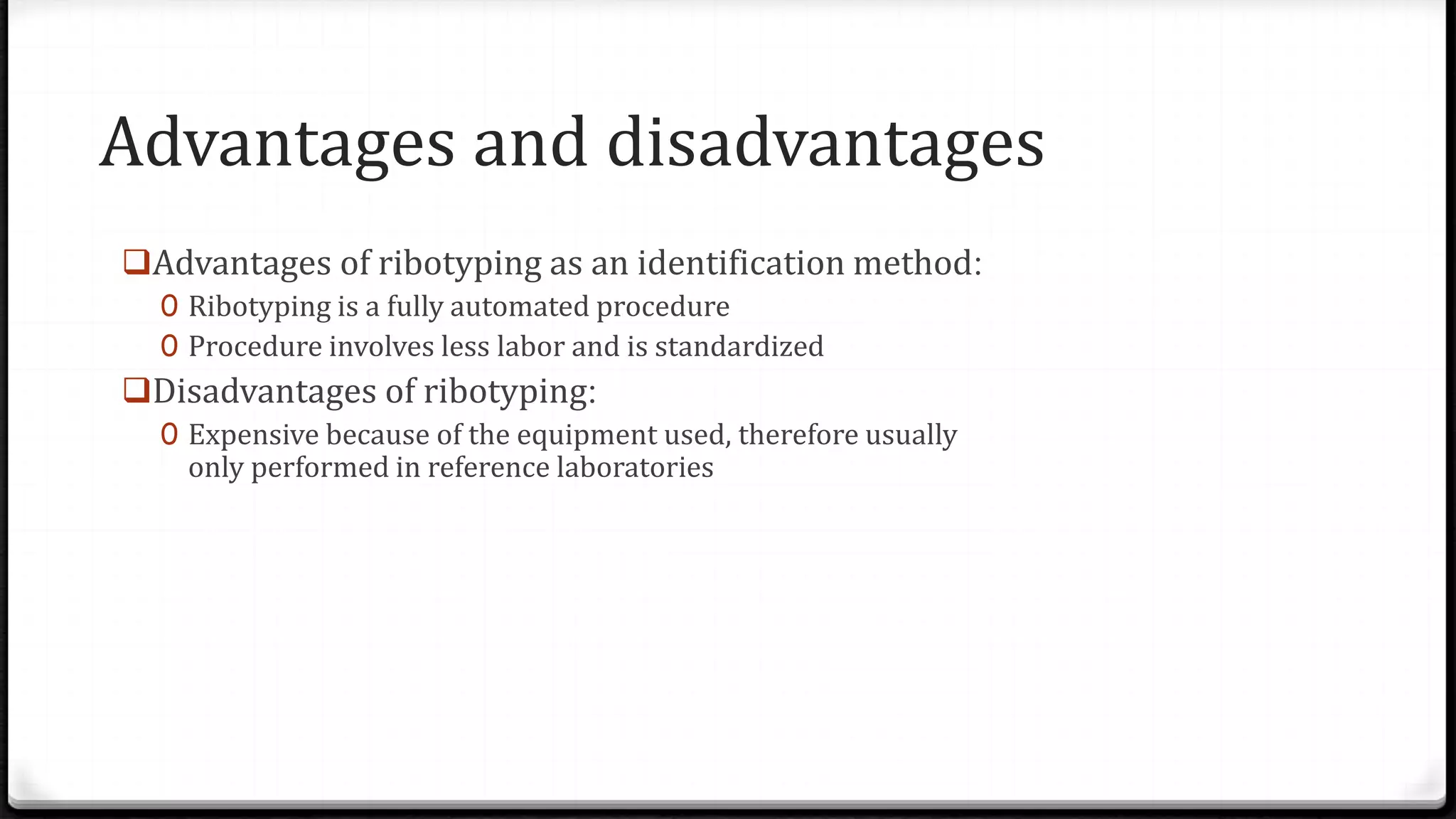 Ribotyping | PPTX