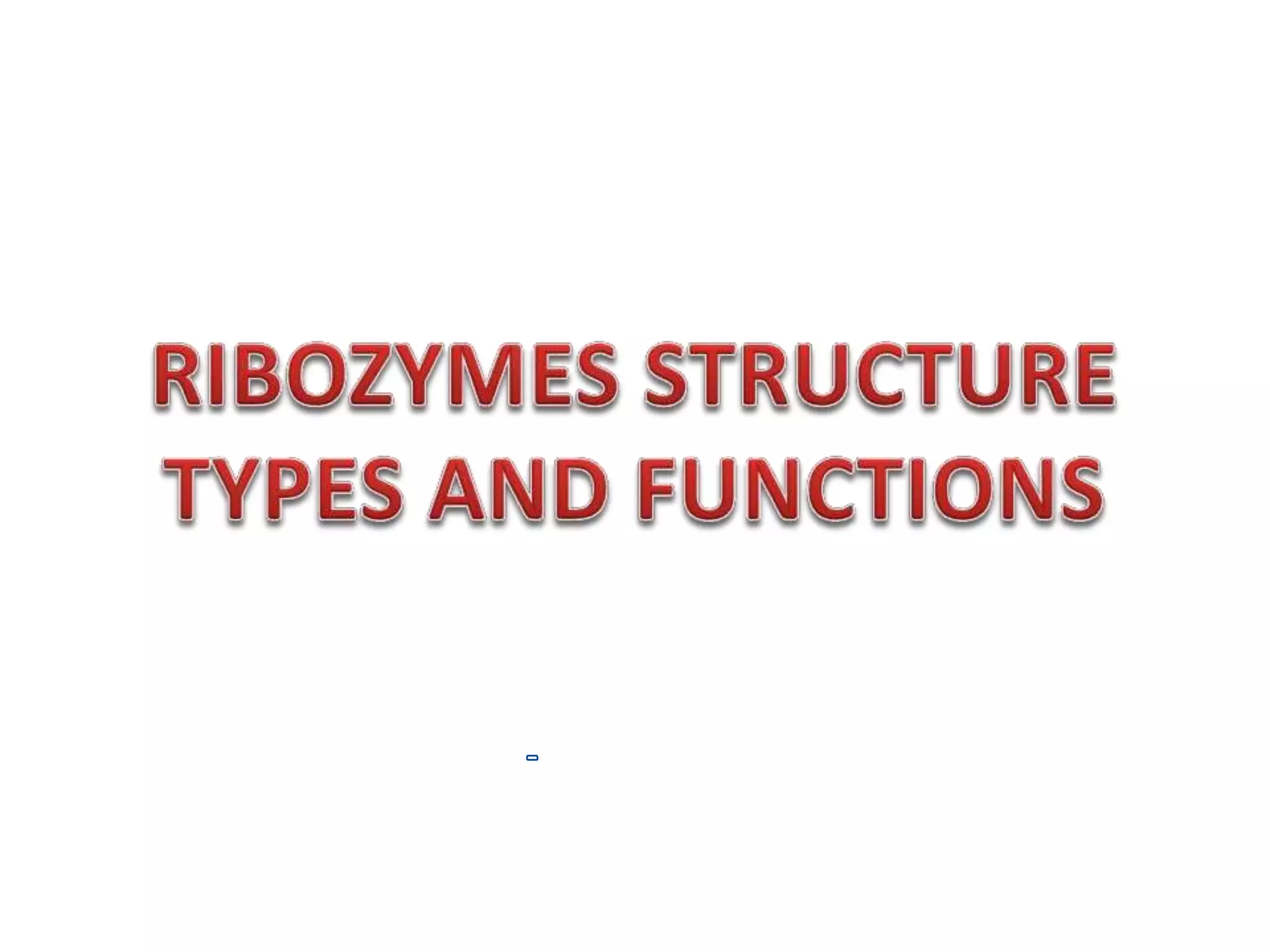 ribozyme.pptx