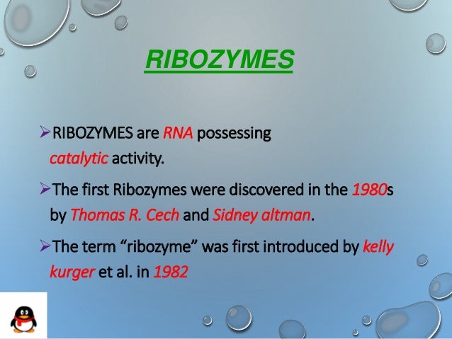 Ribozymes