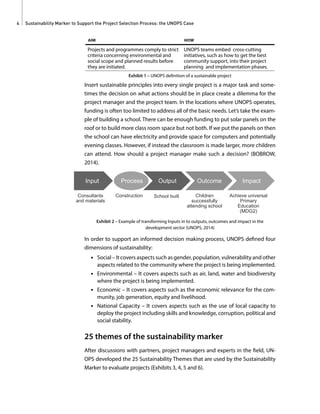 Sustainability Marker to Support the Project Selection Process: the ...