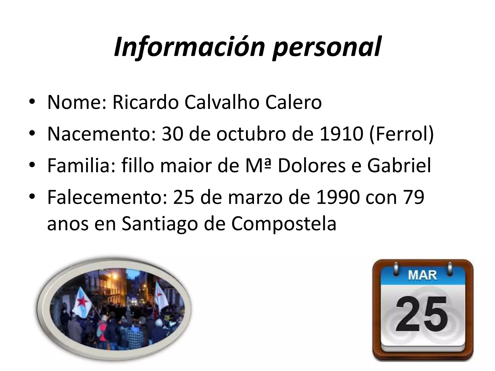 Ricardo carvalho calero | PPTX