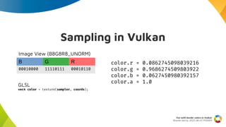 Fun with border colors in Vulkan - Ricardo Garcia | PPT