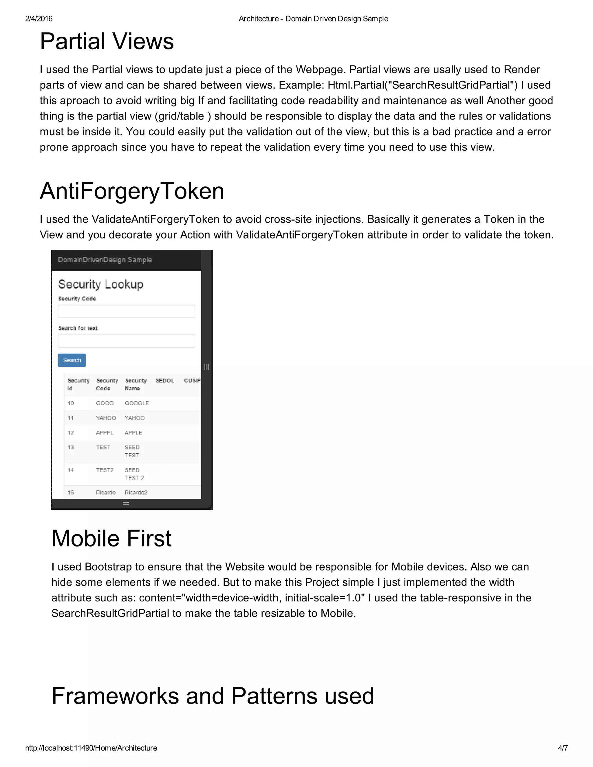 Ricardo lourenco Coding portfolio Sample | PDF