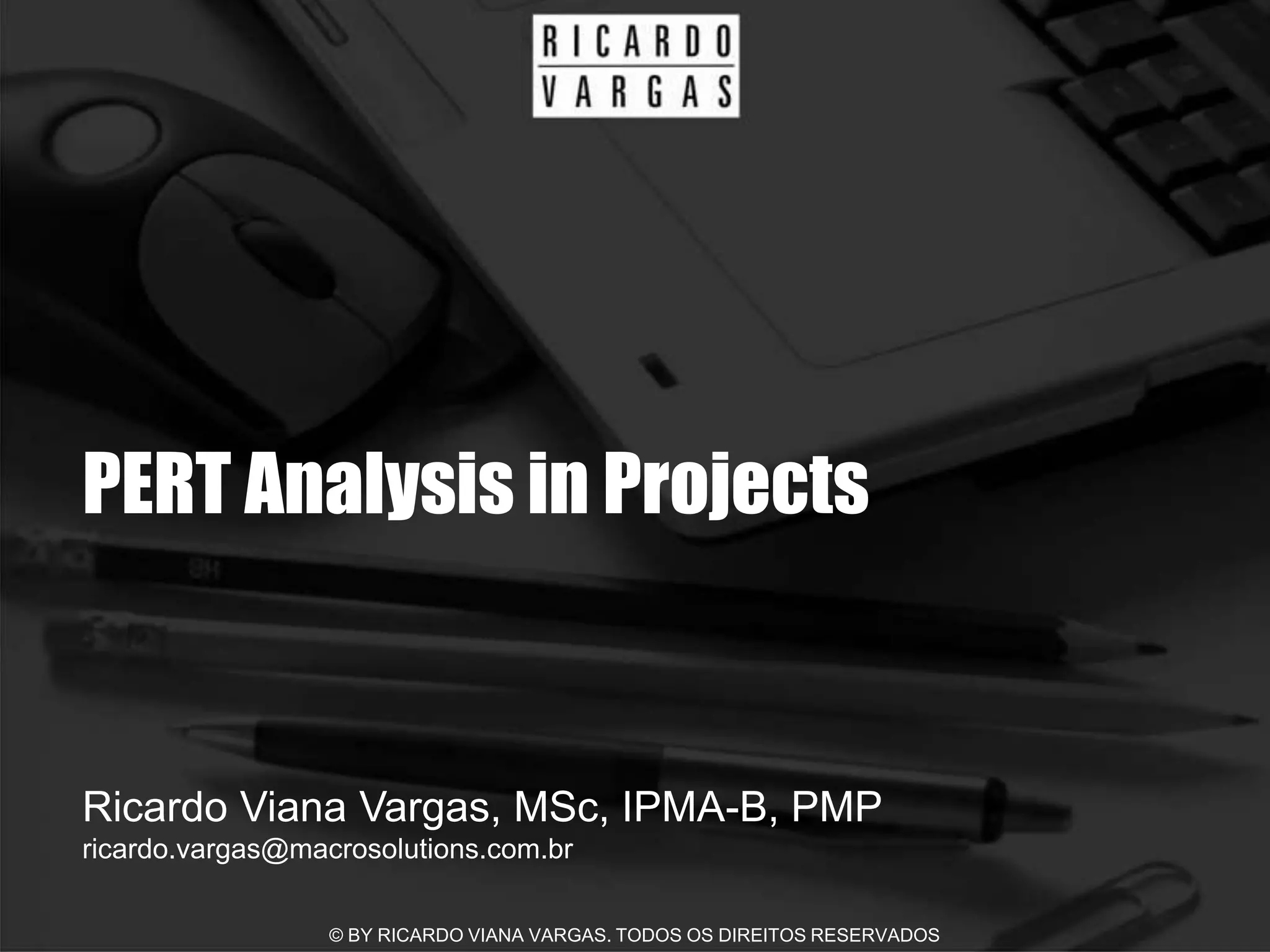 Pert Analysis in Projects | PPTX