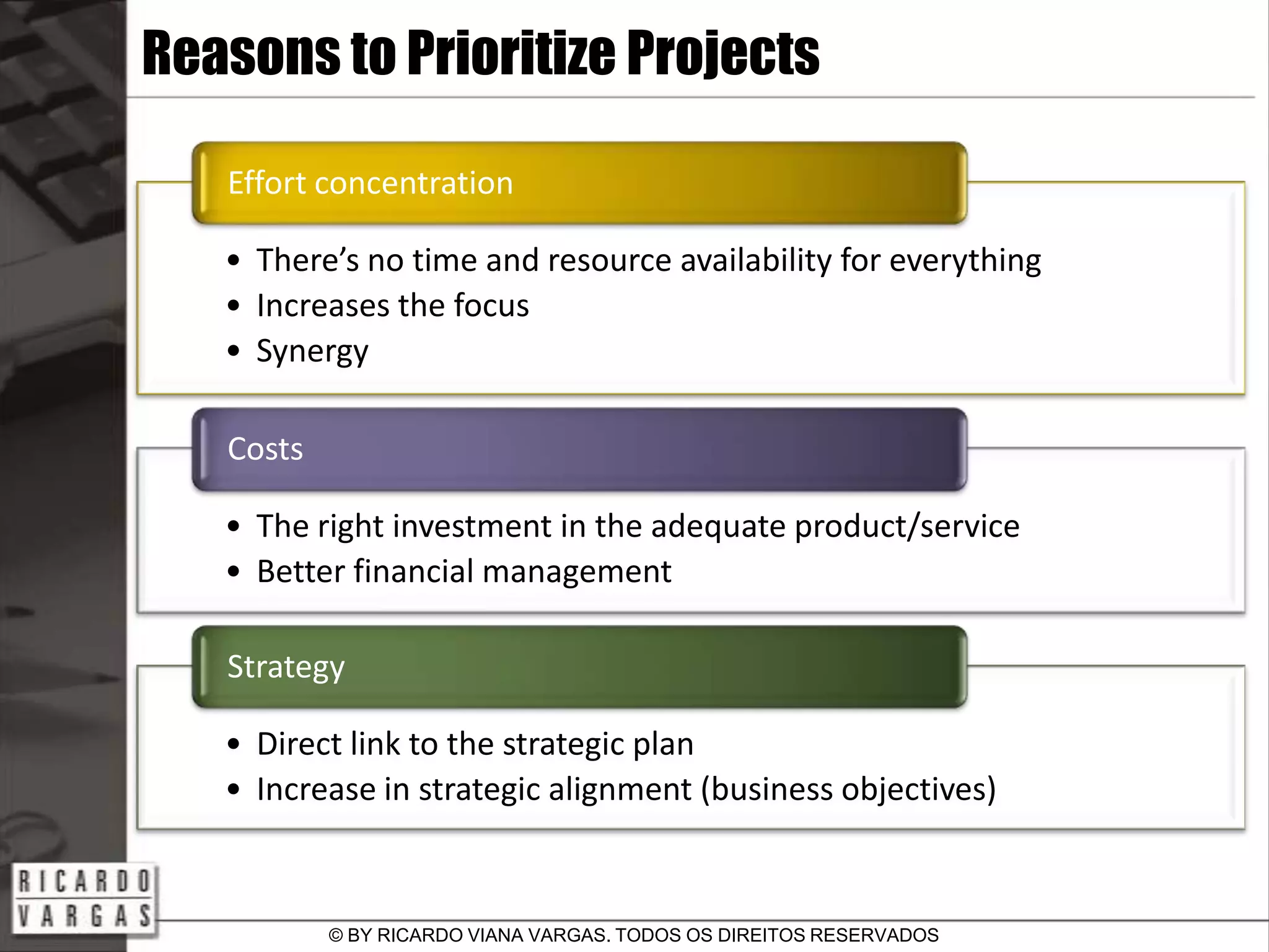 Examples of Project Prioritization Criteria | PPT