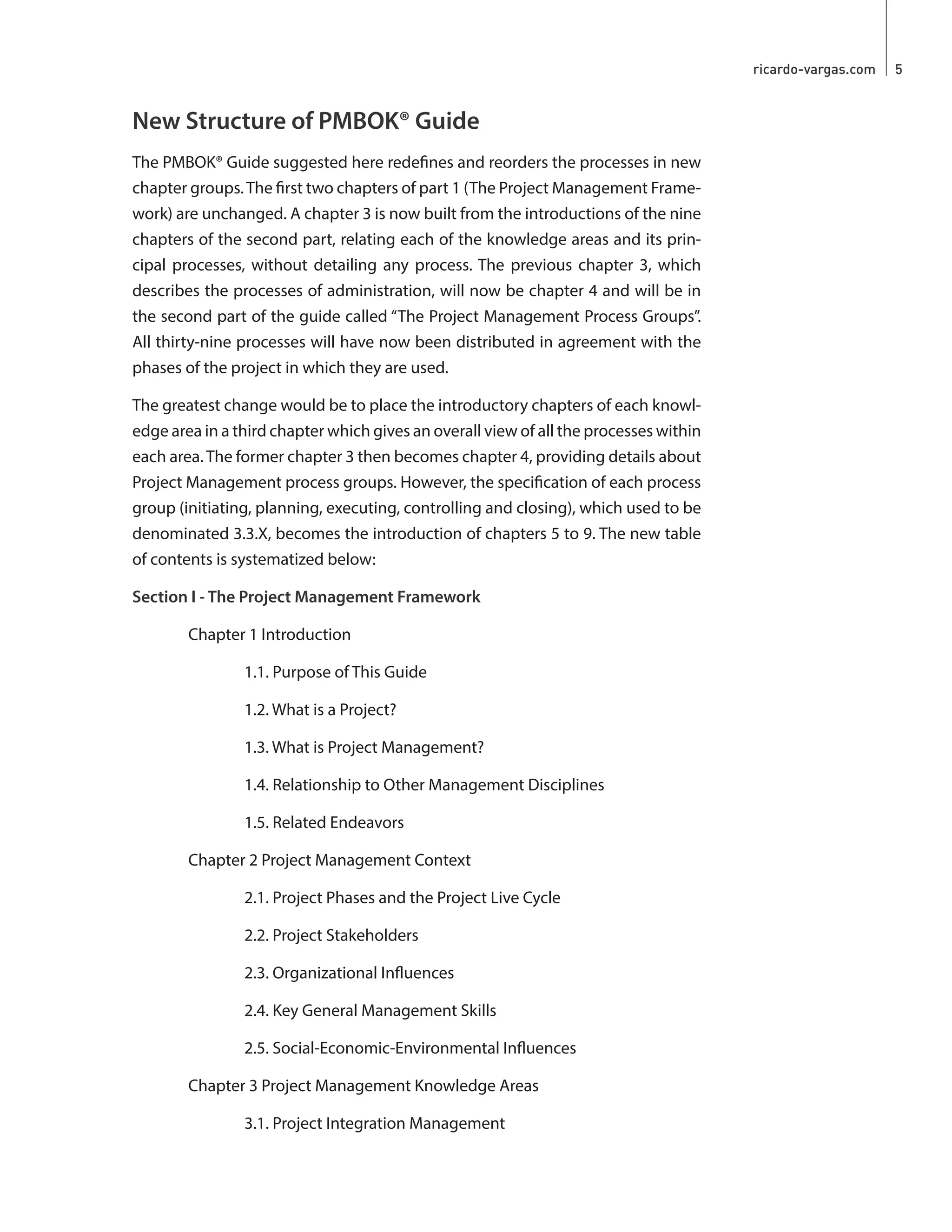 A New Approach to PMBOK® Guide 2000 | PDF