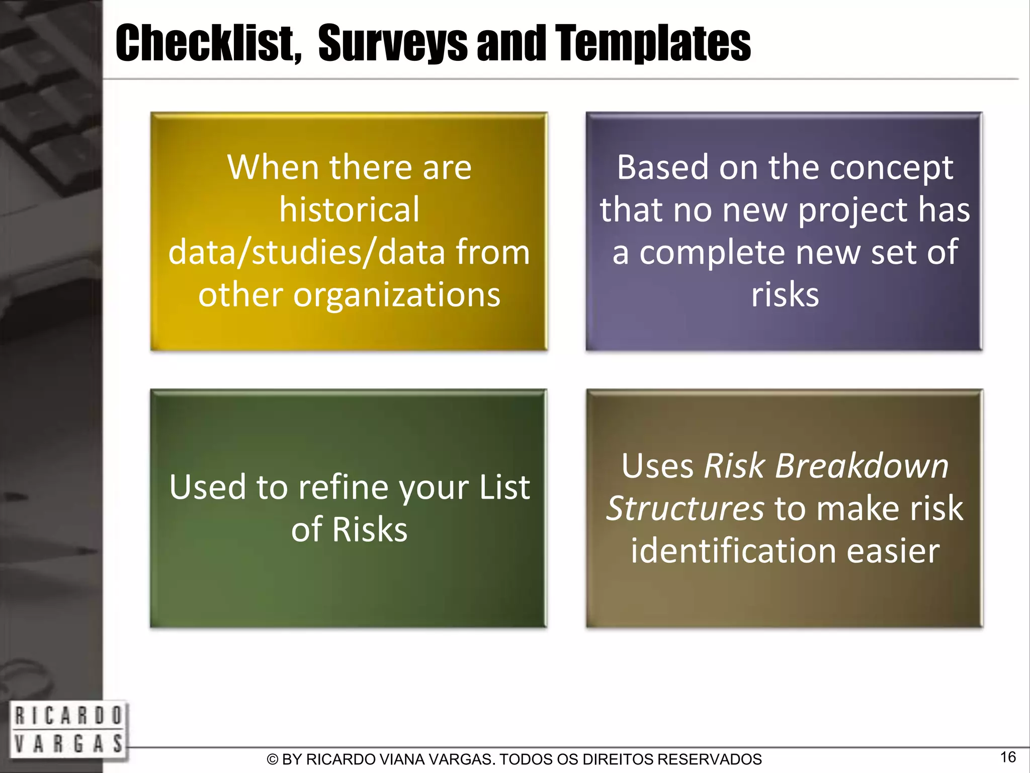 Basic Risk Identification Techniques | PPTX