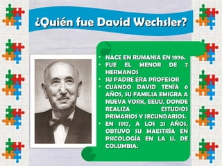 Ricardo Wppsi Wechsler | PPT