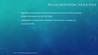 Rica training | PPTX