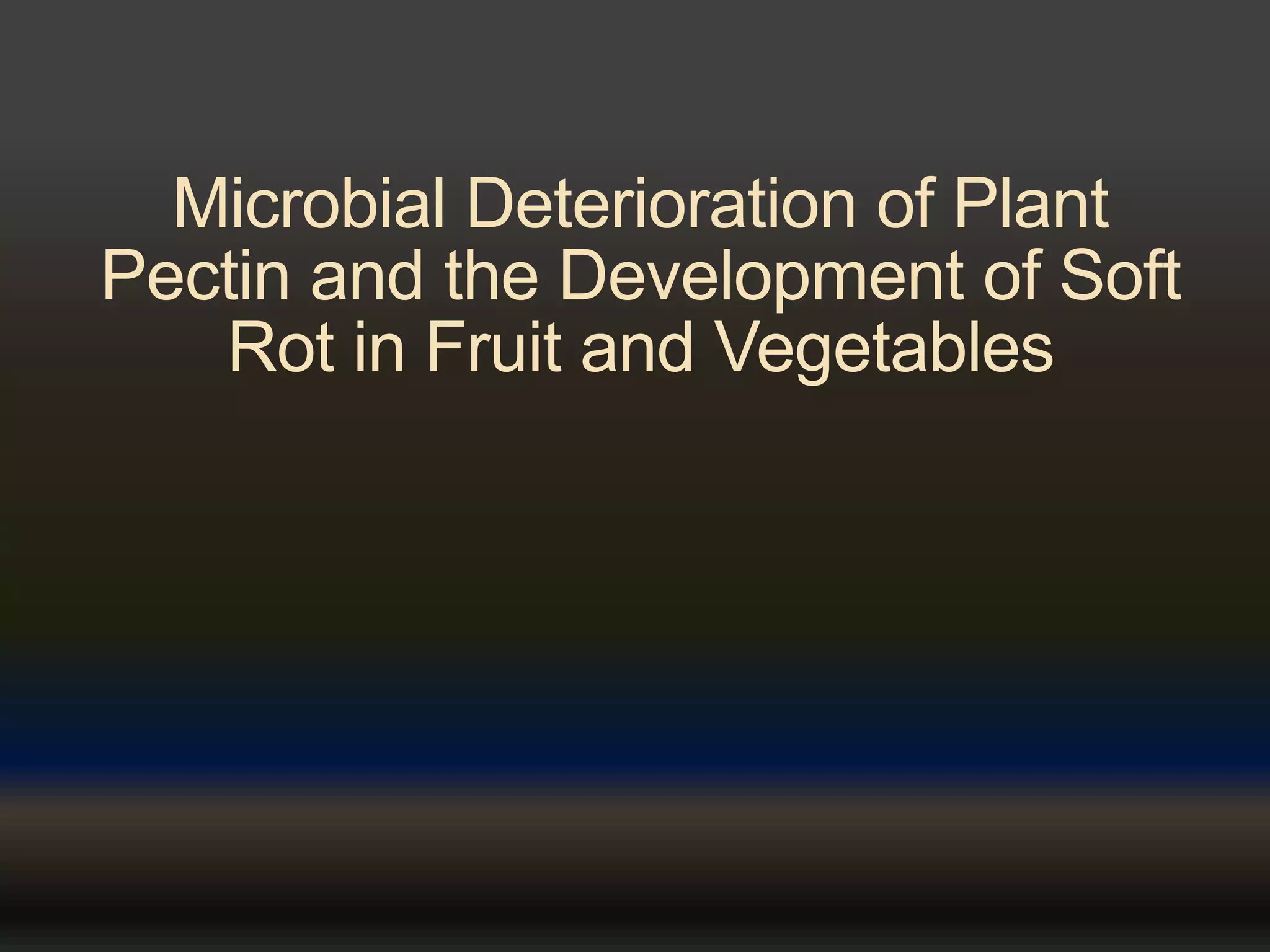 Food deterioration | PPTX