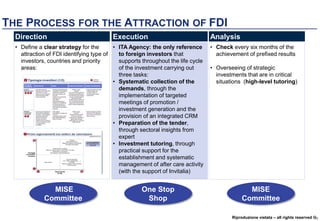 FDI attraction: the italian policy | PDF