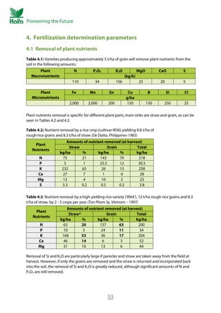 Rice Crop Guide - Rice Fertilizer | PDF