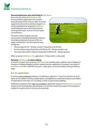 Rice Crop Guide - Rice Fertilizer | PDF
