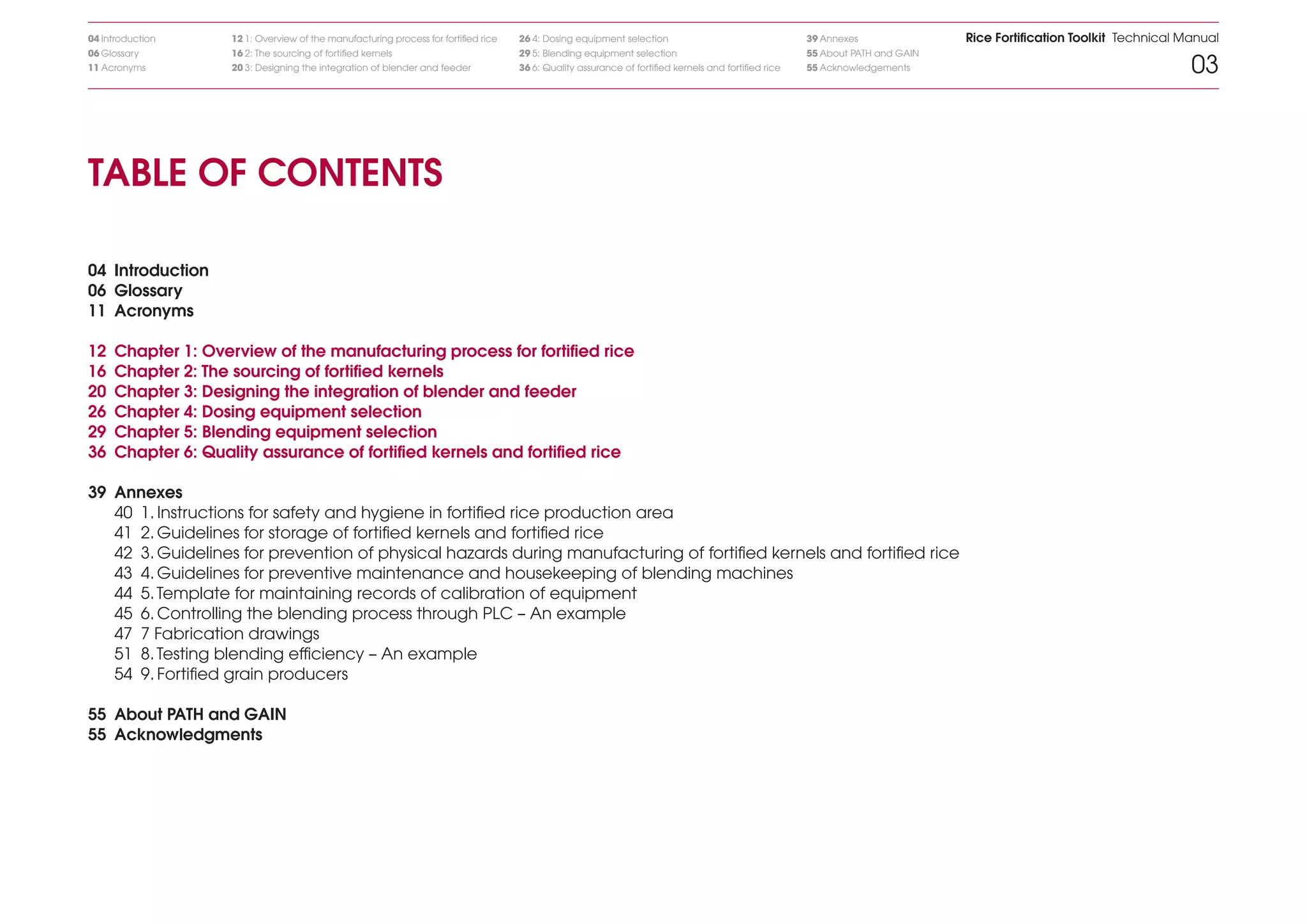 Rice fortification-toolkit | PDF