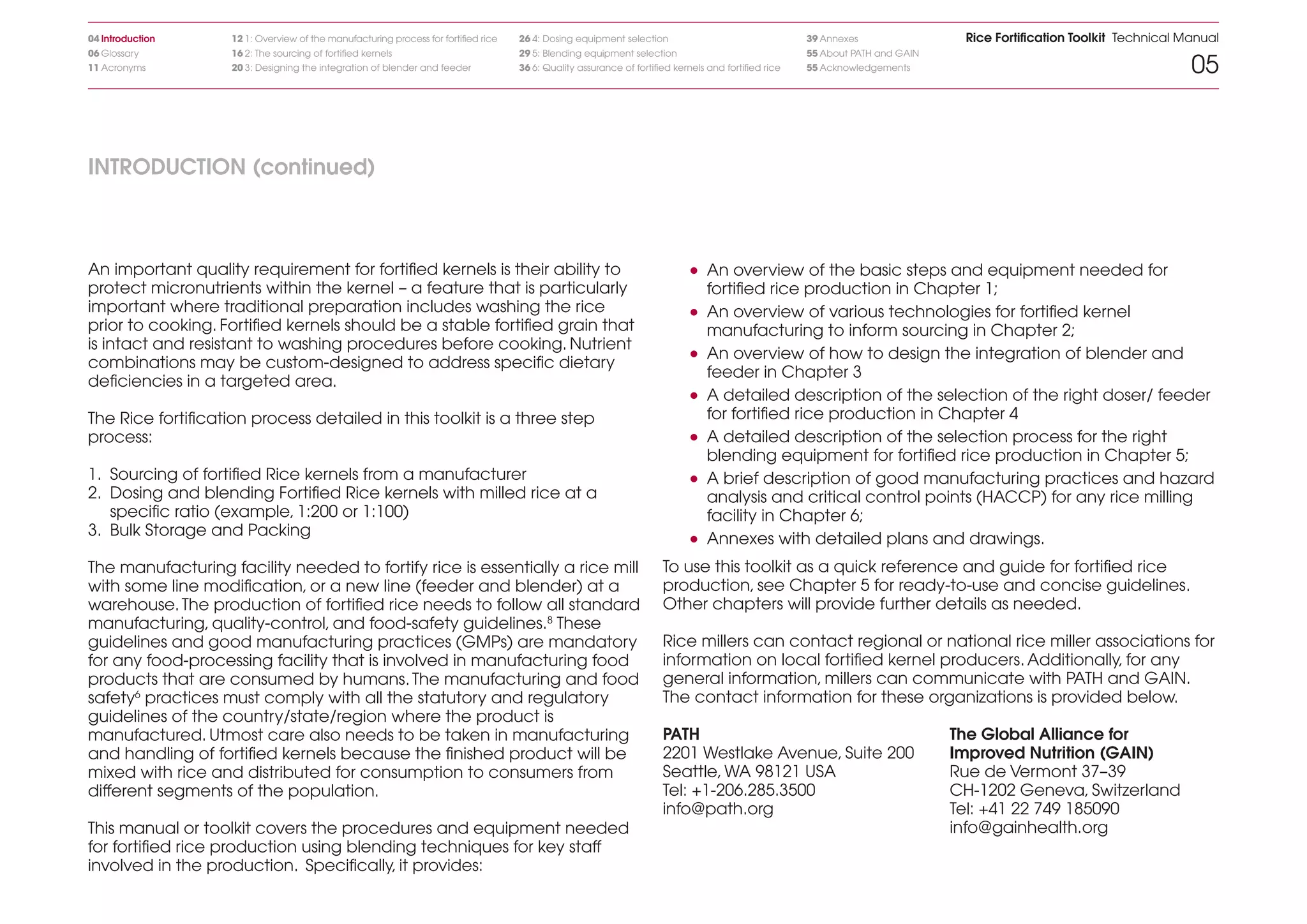 Rice fortification-toolkit | PDF