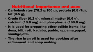 Rice | PPTX