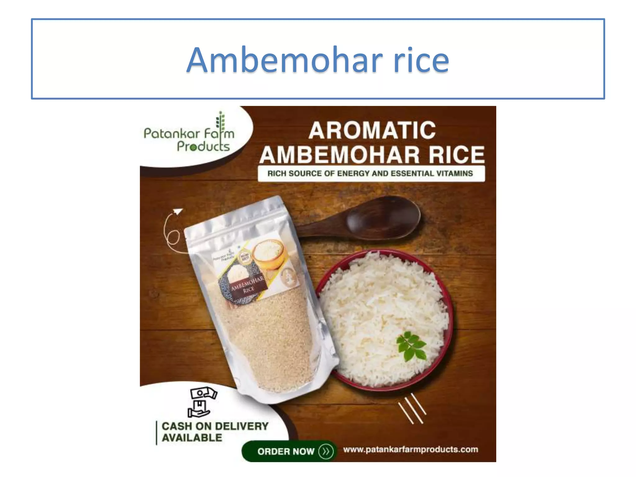 rice combo pack.pptx | Endocrine and Metabolic Diseases | Diseases and ...
