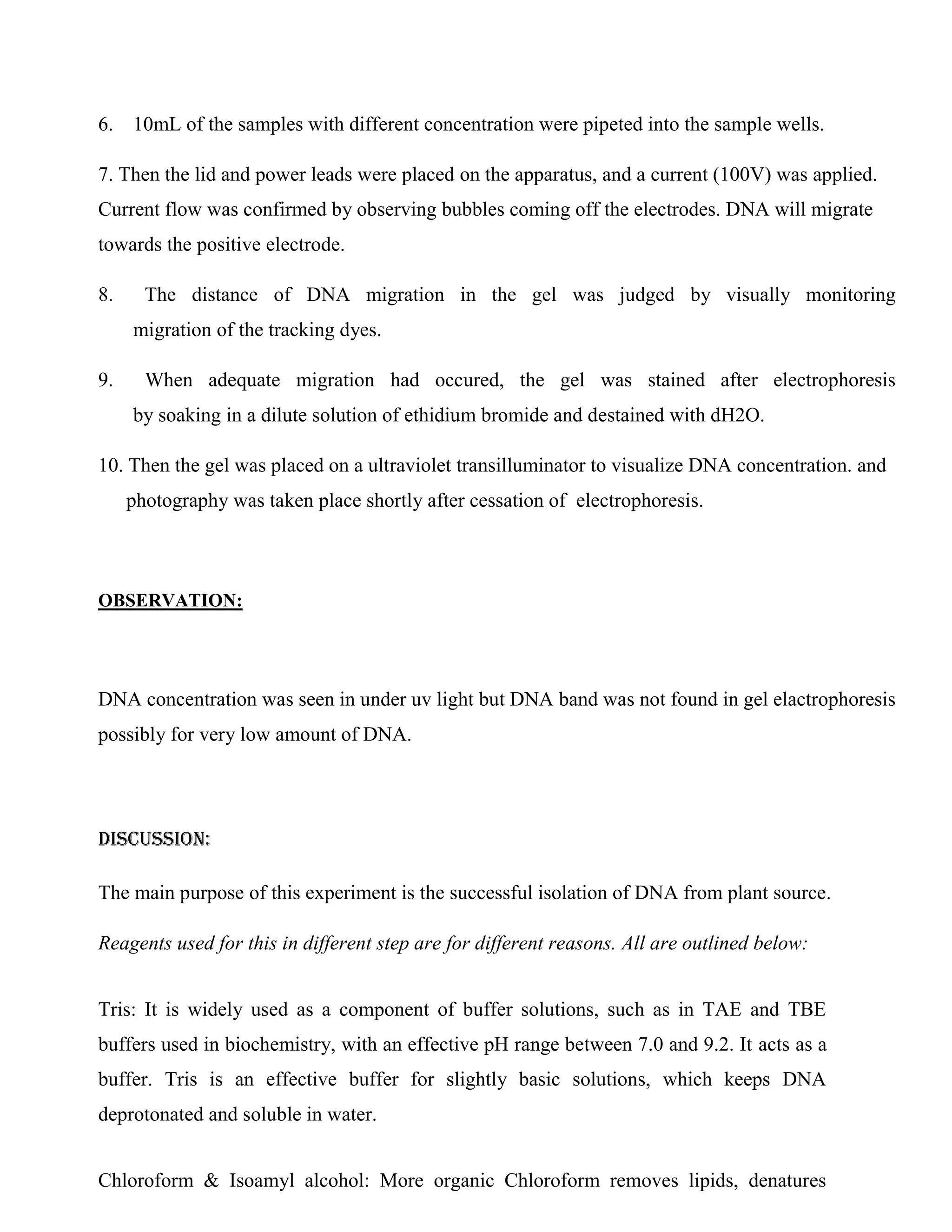 Rice dna extraction miniprep protocol | PDF