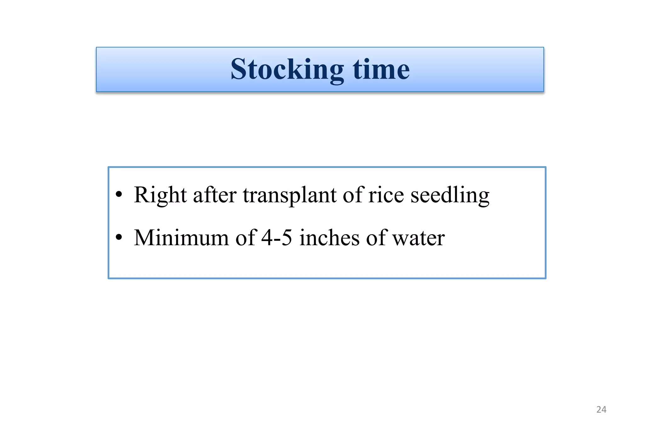 Rice fish integrated farming presentation | PPTX