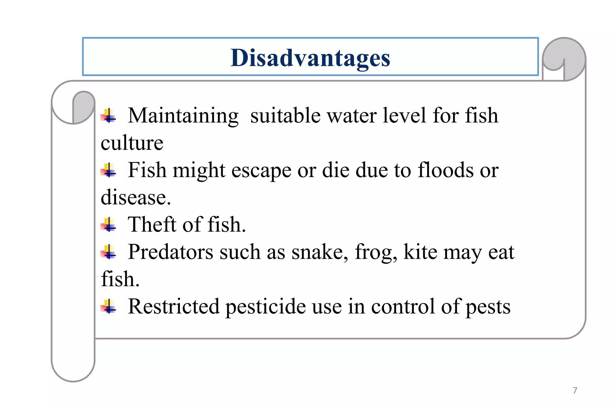 Rice fish integrated farming presentation | PPTX