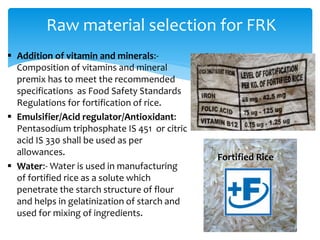 rice fortification : how it is done and methods of fortifying rice.pptx