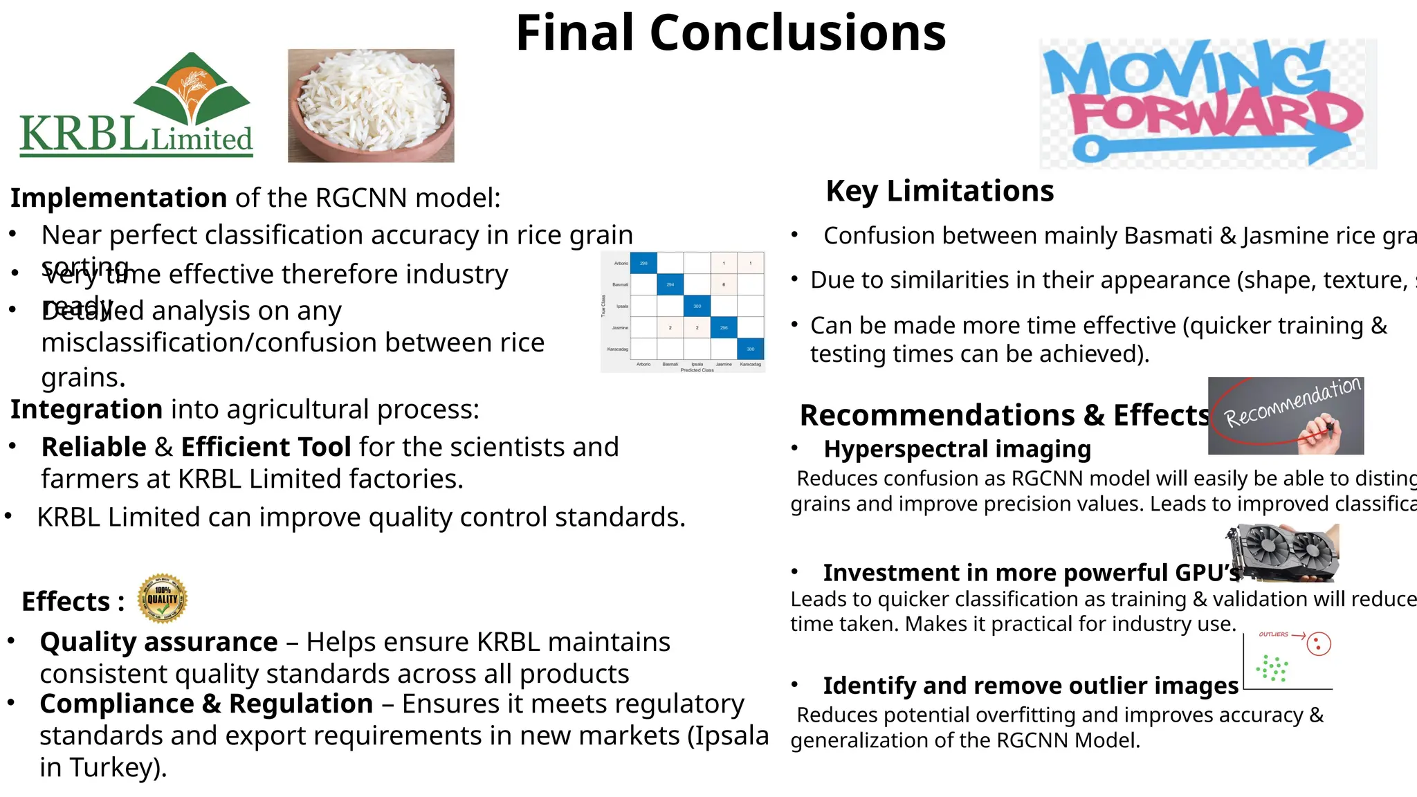 AI Convolutional Neural Network for Rice Grain Classification. | PPT