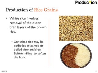 Rice grains, rice tips, rice bran & rice polish in animal nutrition | PPT