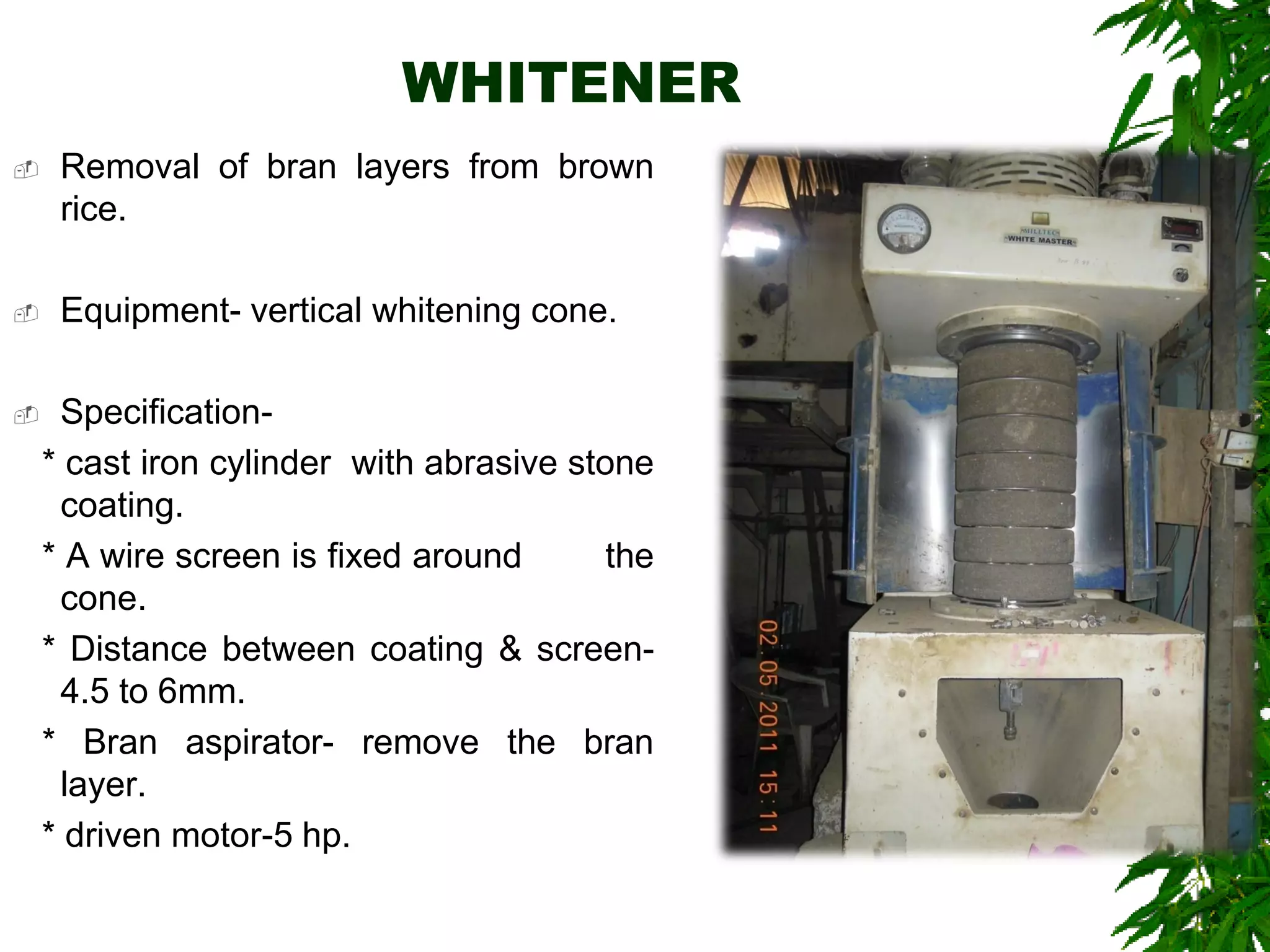 Rice mill PPT by om | PDF