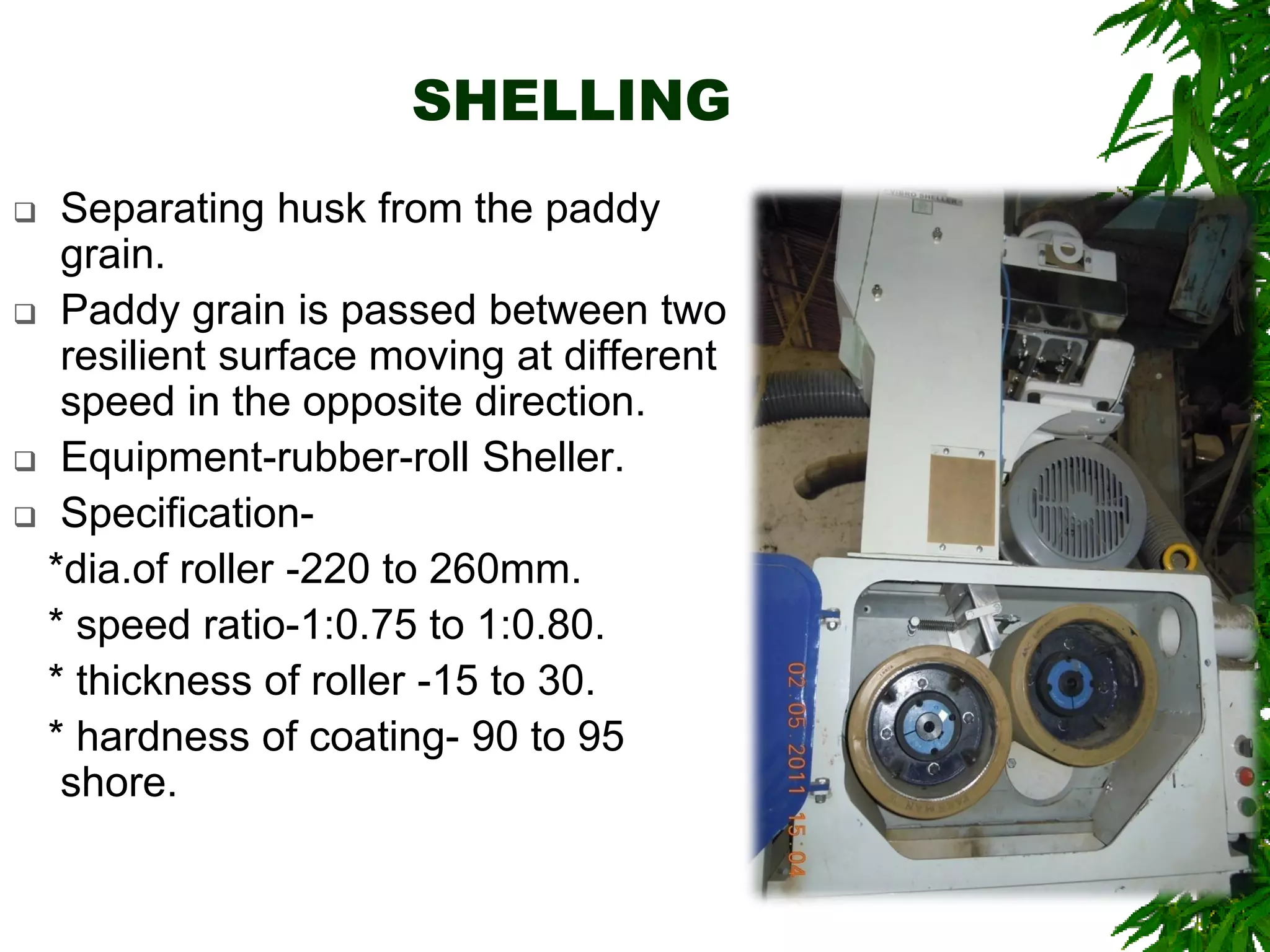 Rice mill PPT by om | PDF