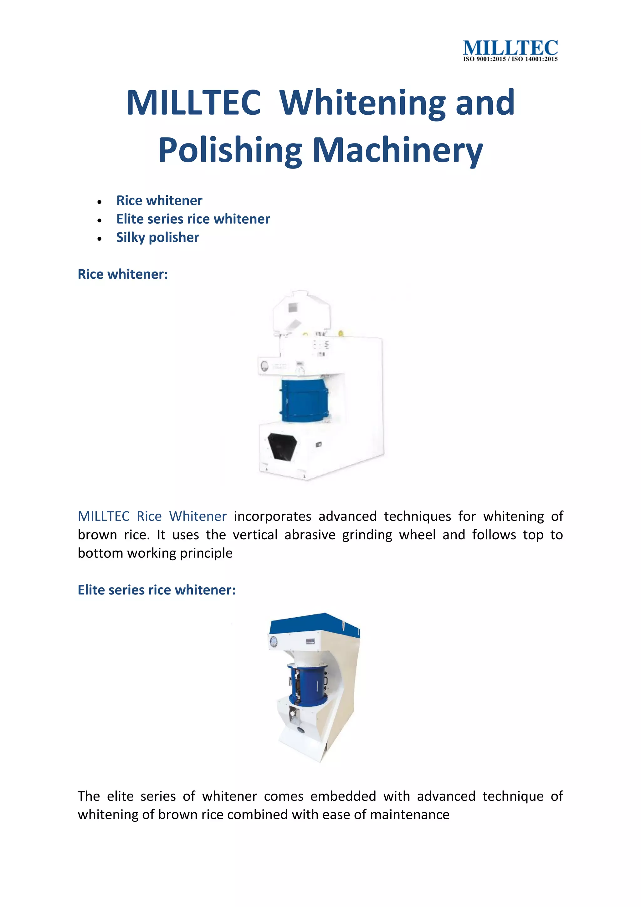 Rice milling | PDF