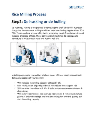 Rice milling | PDF