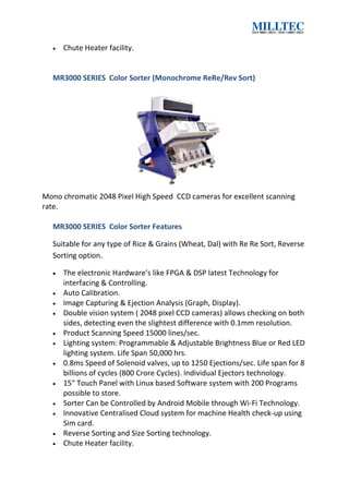 Rice milling machines | PDF